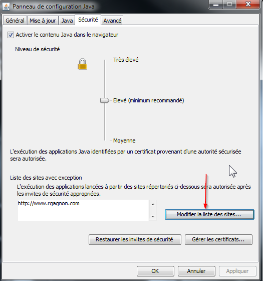 Solve Application Blocked By Security Settings Message With Unsigned Applet Reals Java How To